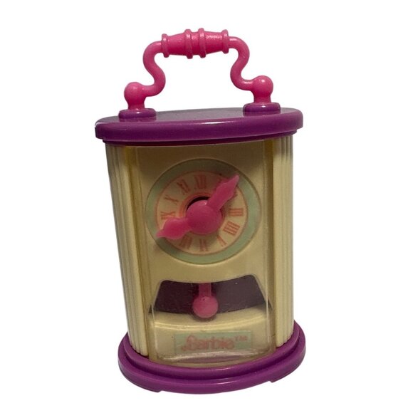 Mattel | Toys | Barbie Action Accents Wind Up Clock 988 Works Minature ...